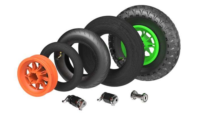 Shop the Best Skate Wheels and Brakes - Roll and Pole