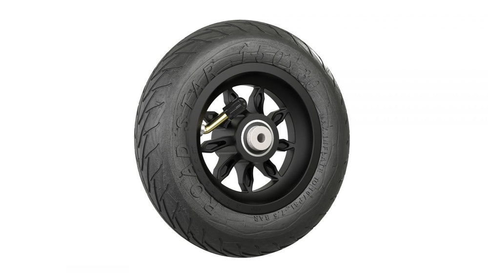 Wheel Black 150mm/6in Roadstar-Tire